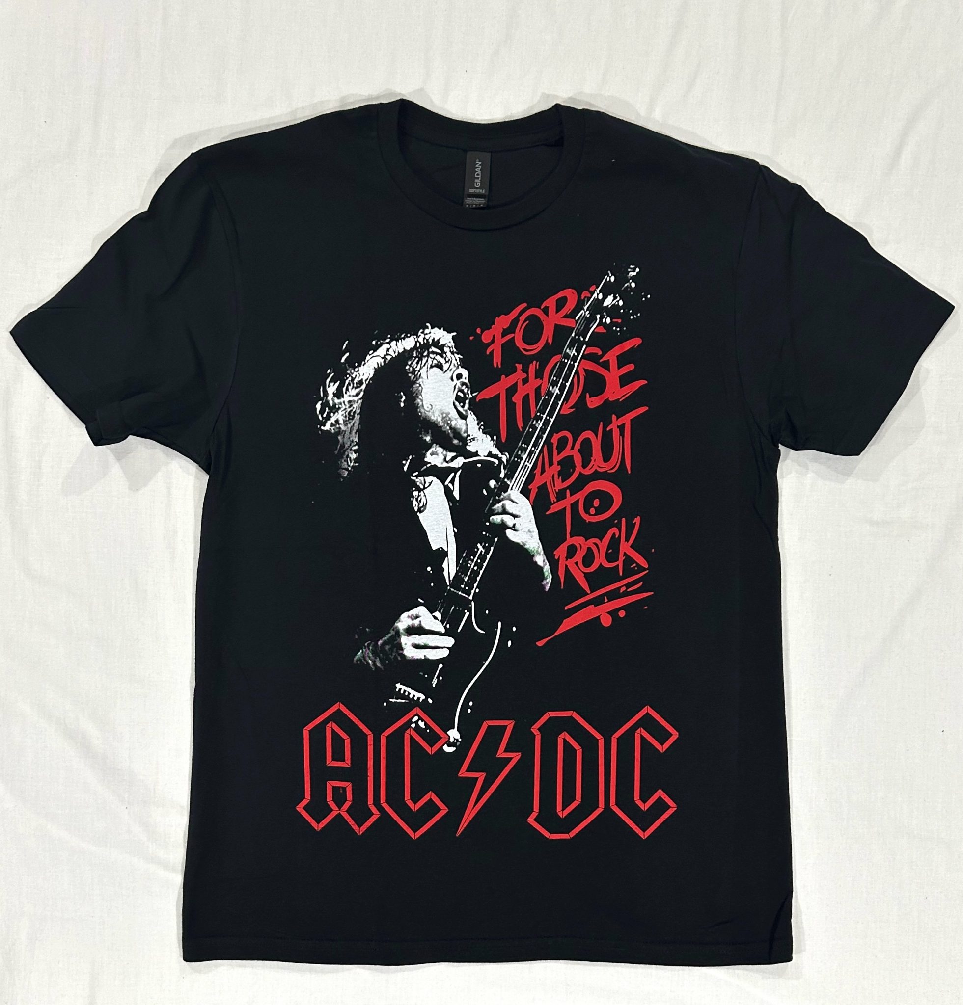 AC/DC – Angus Young For Those About To Rock - Hard Rock, Majice, Rock